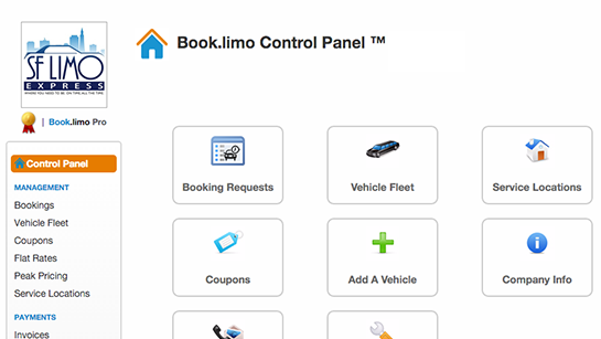 Book.limo - Online reservation technology for limousine operators